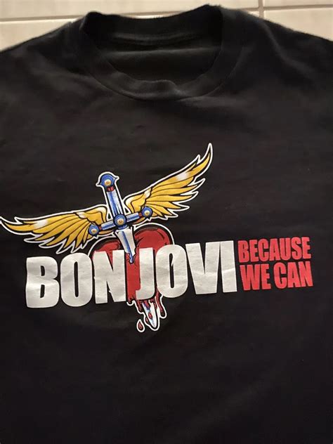 Bon Jovi Logo Because We Can