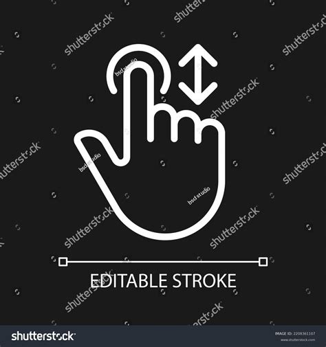 Finger Scroll Night Vertical Image Stock Photos 3 Images Shutterstock