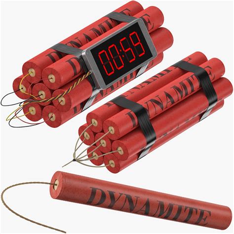 3d Dynamite Collection Turbosquid 2135516