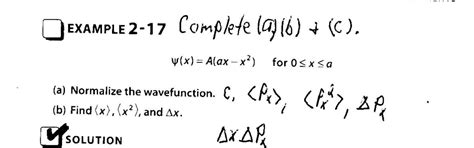 Solved Example 2 17 Complete Abc ψxaax−x2 For