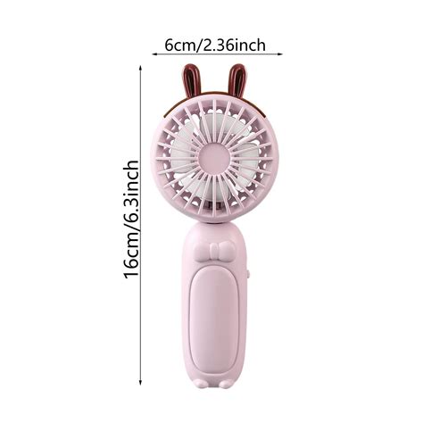 Dbylxmn Handheld Fan Summer Usb Mini Folding Portable Fan Desktop