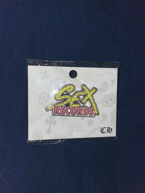 Chrome Hearts Chrome Hearts Sex Records Pin Grailed