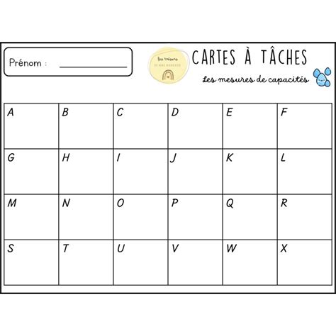 CAT Les Mesures De CAPACITES