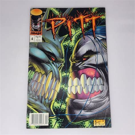 Pitt 4 Image 1994 3 5 Vg Newsstand Dale Keown Full Bleed Comic