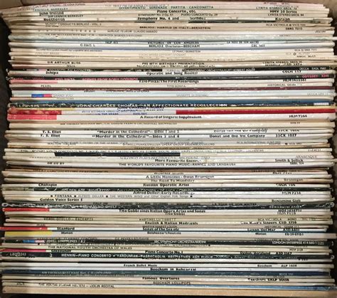 Lot 110 Classical Lp Collection