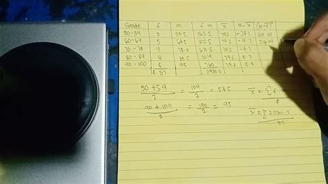 Standard Deviation Tutorial ️ Youtube