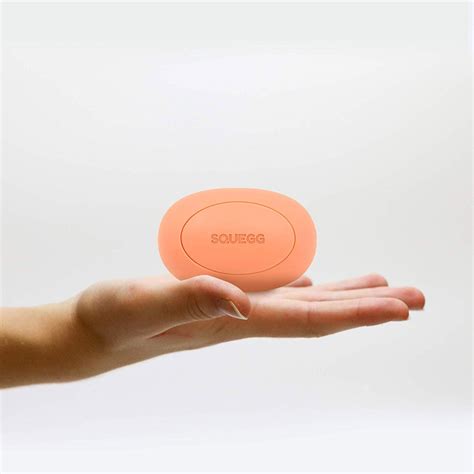 Squegg Smart Stress Ball Relieves Stress Improves Grip Strength The Green Head