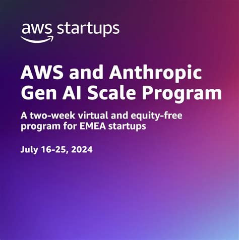 aws startups on linkedin generativeai