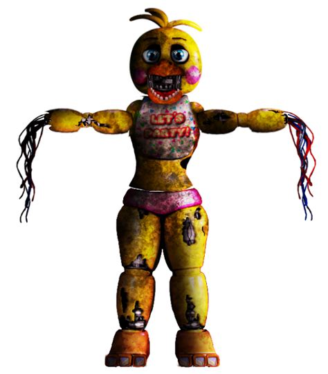 Withered Toy Chica By Whfww On Deviantart