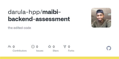GitHub Darula Hpp Maibi Backend Assessment The Edited Code