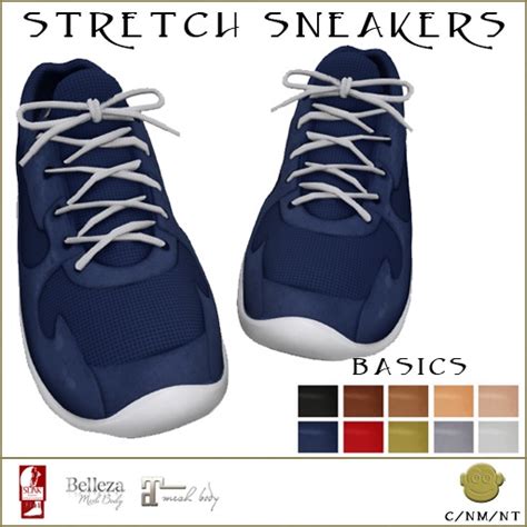 Second Life Marketplace Bm Stretch Sneaks Basics