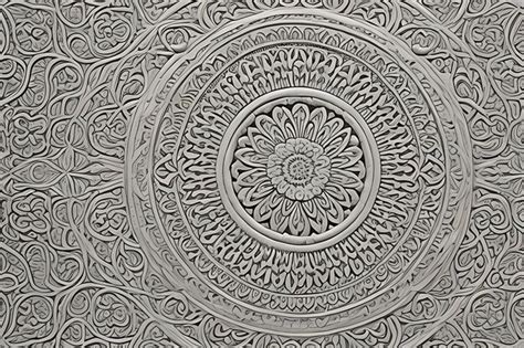 Absolute Reality V16 Intricate Wall Patterns Premium Ai Generated Image