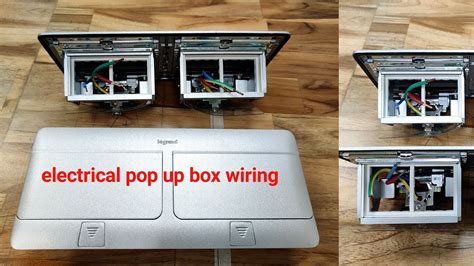 Electrical Pop Up Box Electric Pop Up Box Wiring Pop Up Camper