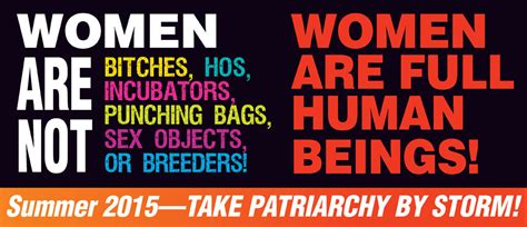 Summer 2015 Take Patriarchy By Storm
