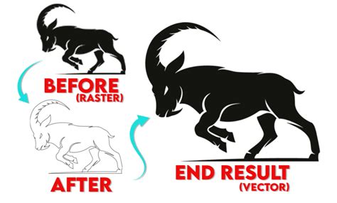 do recreate redraw tracing clean vector your raster image by honest