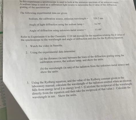 solved angle of diffraction using unknown metal source
