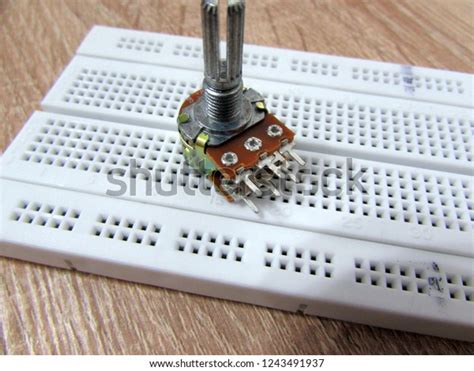 Стоковая фотография K Pot On White Breadboard Shutterstock