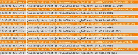 Gelöst WARN in Script