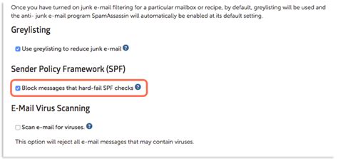 Blocking Junk Mail With SPF Knowledge Base Pair Networks