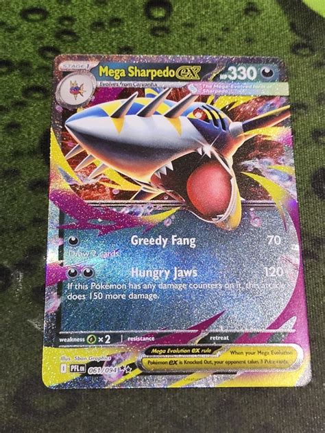 Mega Sharpedo Ex 061094 Phantasmal Flames Nm 449 Picclick Ca