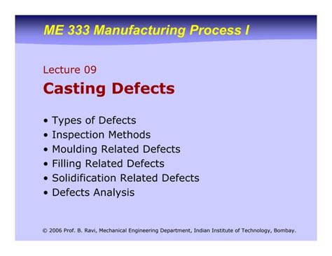 120048832 Casting Defects Ppt Pdf