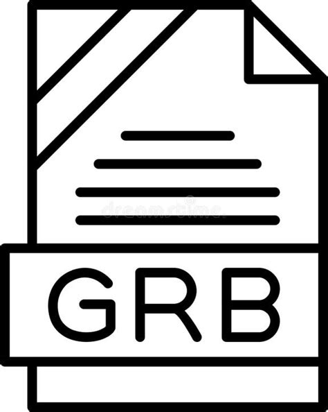Grb Outline Vector Icon Stock Vector Illustration Of Record 388818758