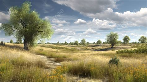 잔디 대초원 야외 나무 실외 풀밭 잔디밭 배경 일러스트 및 사진 무료 다운로드 Pngtree