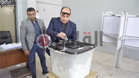 وزير الداخلية الأسبق يدلي بصوته في الاستفتاء على التعديلات الدستورية صور