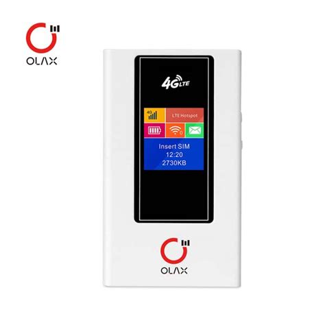Olax Mf981vs 4g Lte Wifi Pocket Router With 2100mah Battery Bd