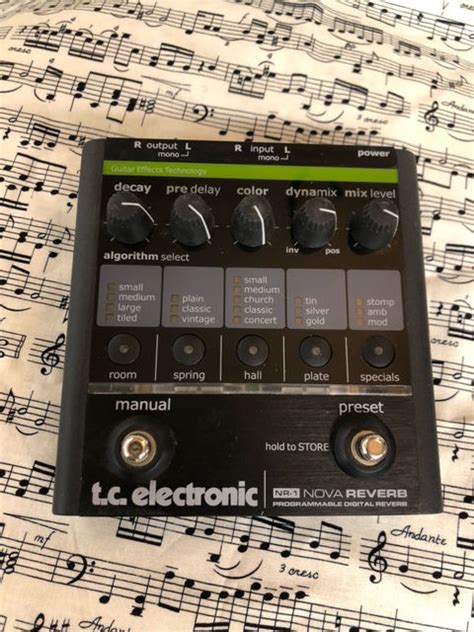 Tc Electronics Nova Reverb Replaymusicgear