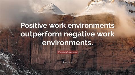 Positive Work Environment Quotes