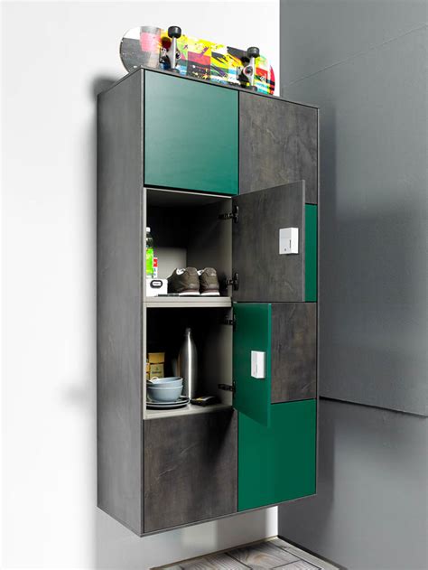 New Work Locker Personal Belongings In The Work Space Securely
