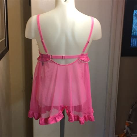 Pink Victorias Secret Intimates And Sleepwear Nwot Vs Sexy Little