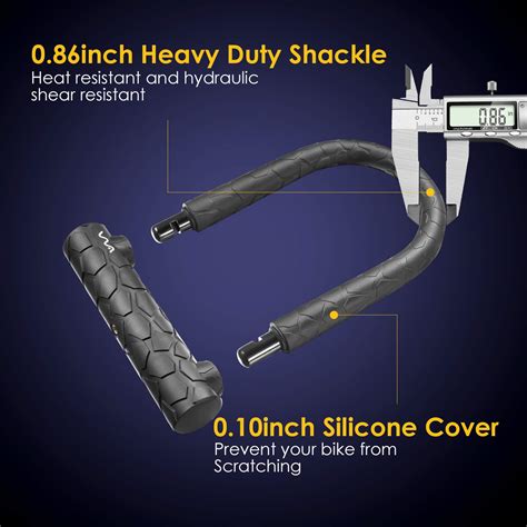 Bike U Lock20mm Heavy Duty Combination Bicycle D Lock