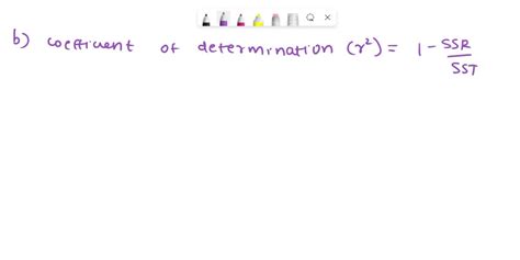 Solved Consider The Data The Estimated Regression Equation For These Data Is Y 70 Compute Sse