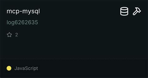mysql mcp server glama