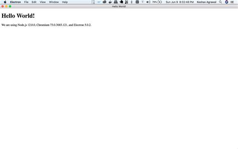 Electron Js React Js Express Js By Keshav Agrawal Medium