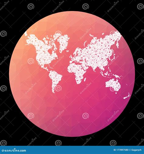 World Network Map Stock Vector Illustration Of Homeland 177897580