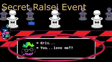 Deltarune Switch Exclusive Secret Easter Egg Ralseis Sidequest
