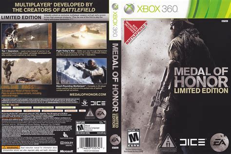 Games Covers: Medal Of Honor - Limited Edition - Xbox 360