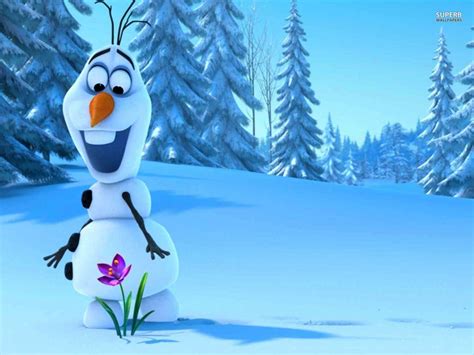 Frozen Disney Olaf Wallpaper