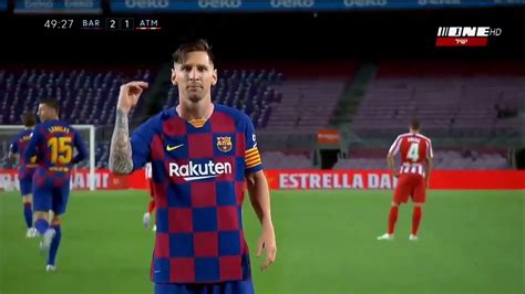 Leo Messi Celebrating Career 700 Goals Messi700 Lionel Messi
