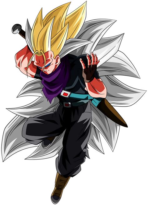 Trunks Af Super Saiyajin 8 By Sebatoledo On Deviantart