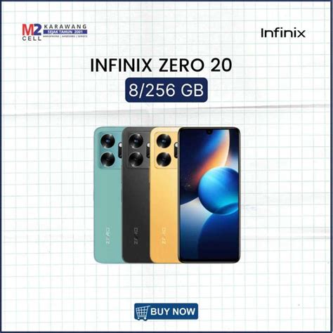 Jual INFINIX ZERO 20 8 256 GB GARANSI RESMI Di Seller M2 CELL