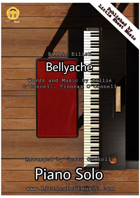 Bellyache Arr Genti Guxholli By Billie Eilish Sheet Music For Piano Solo At Sheet Music Direct