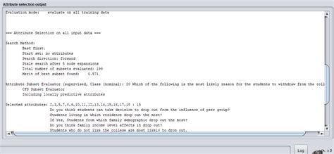 6 Attribute Selected Using Correlation Feature Selection Background Of Id3 Download