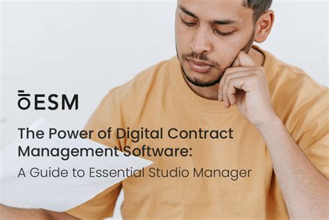 Unveiling The Power Of Digital Contract Management Software