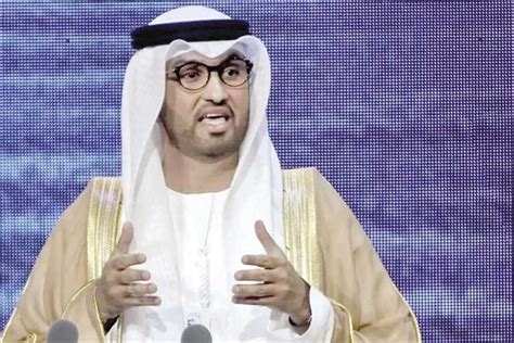 رئيس Cop28 حل أزمة المناخ لا يقتصر على خفض كثافة الكربون من قطاع النفط
