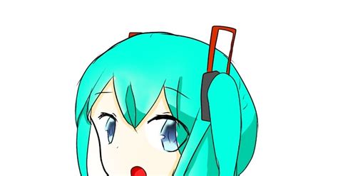 みっくみくにされました ミクの日落書き 小亞のイラスト Pixiv