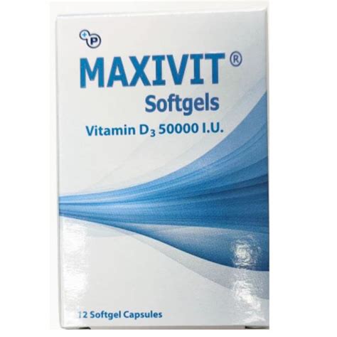 Maxivit Softgels 12 Caps Expiry 08 2025 Shopee Malaysia